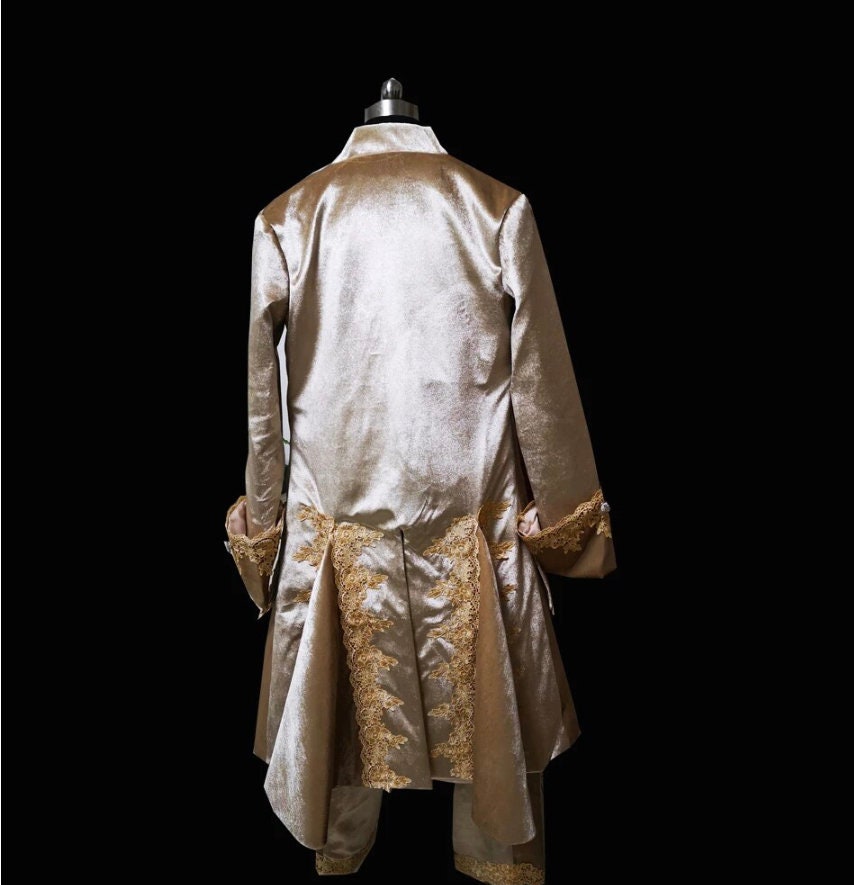 1700s Mens/Ladies suit , Tailcoat, 18th century Frock Coat, Colonial c ...